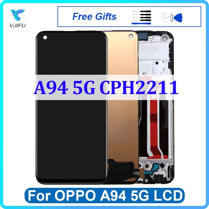 Incell-Screen-For-OPPO-A94-5G-CPH2211-LCD-Display-Touch-Panel-Digitizer-Assembly-A94-Pantalla ...