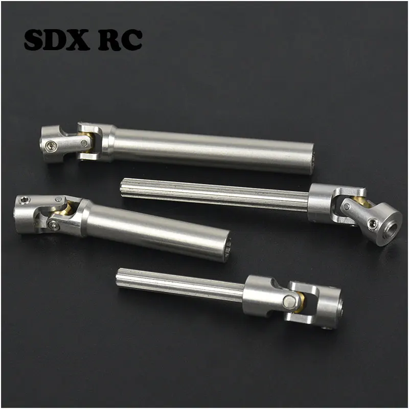 1pcs 90-115mm 110-155mm Steel Cvd Universal Joint Drive Shaft For 1/10 ...