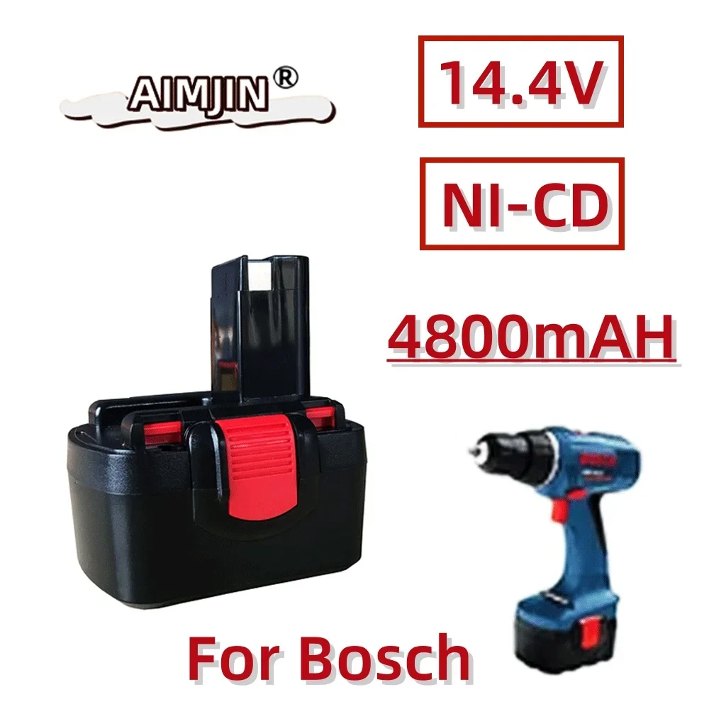For Bosch 14.4V 4800mAh Ni-Cd BAT038 BAT140 BAT040 BAT041 BAT159 ...
