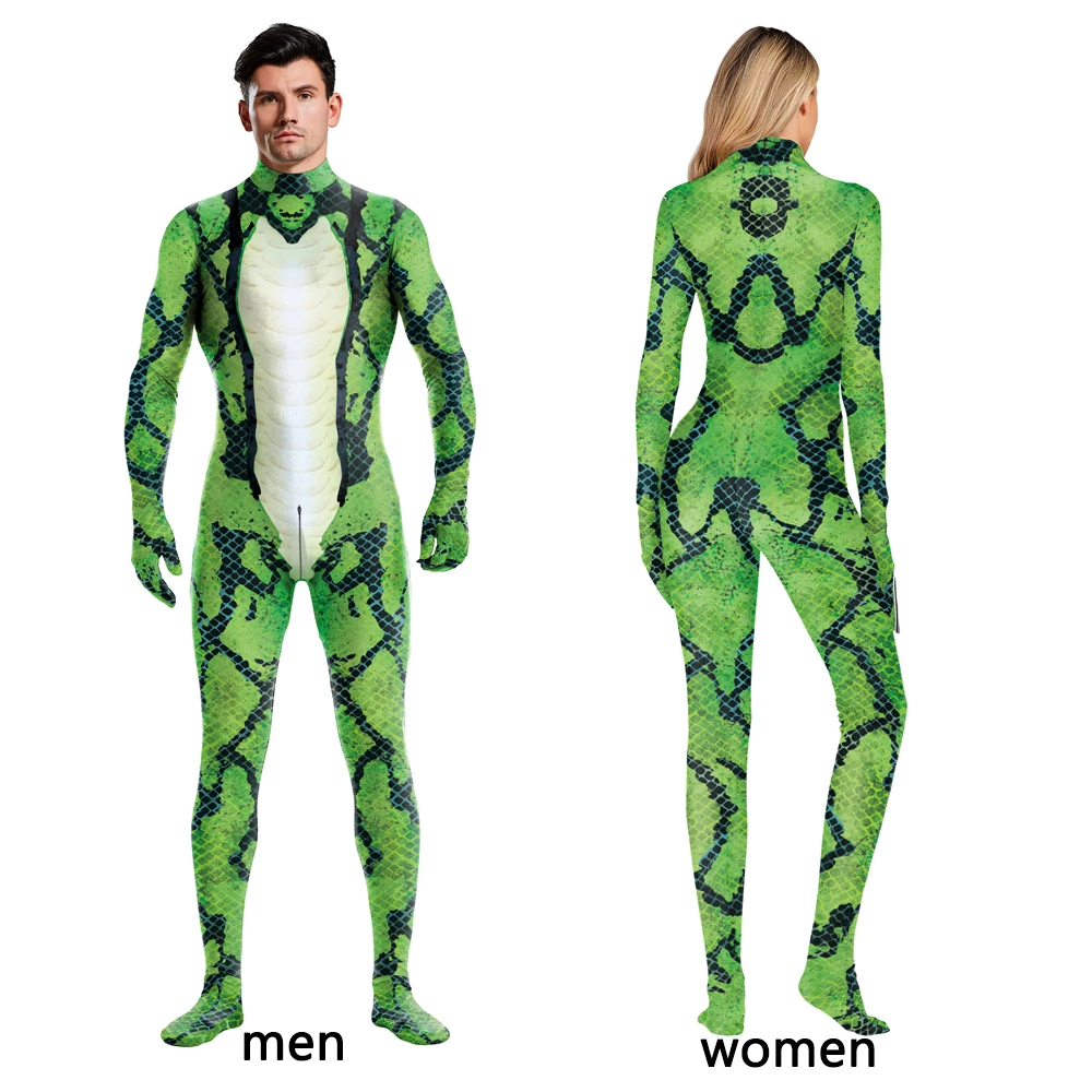 Snake-Print-Bodysuit-Halloween-Cosplay-Costume-Zentai-Purim-Play ...