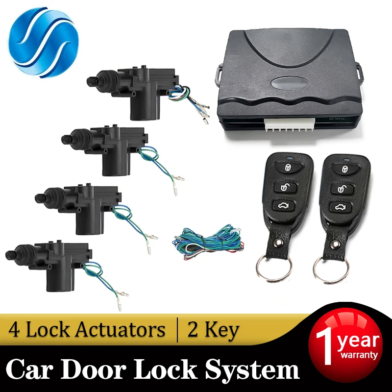 Hippcron-Car-Lock-Door-Remote-Control-Keyless-Entry-System-Locking-Kit ...
