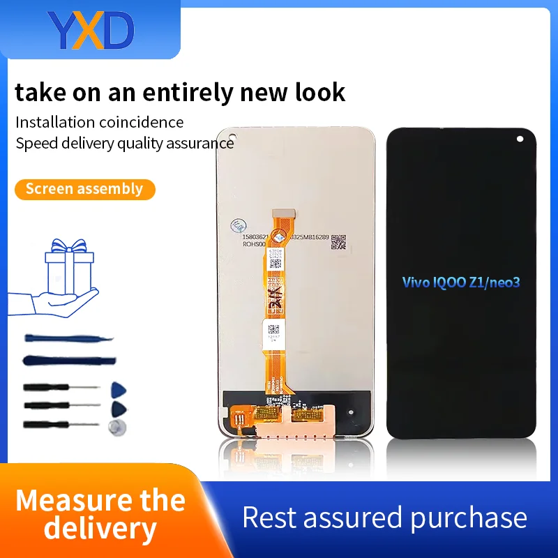 Factory-Price-6-57-inch-For-Vivo-iQOO-Neo3-LCD-Display-Touch-Panel ...