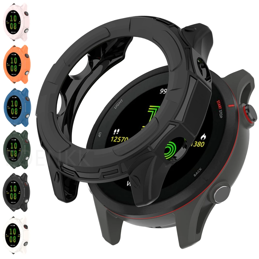 TPU Protective Case For Garmin Forerunner 255 255S 955 Watch Cover Anti ...