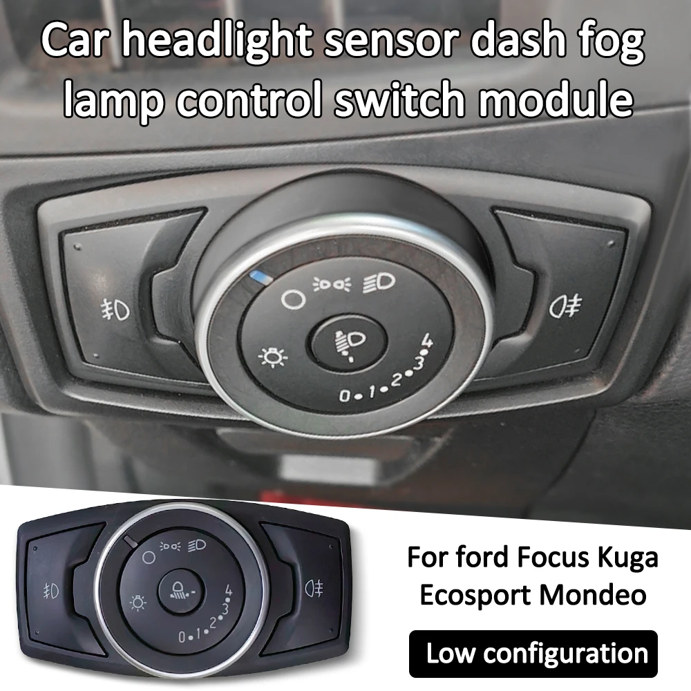 Auto-Headlight-Switch-Control-Sensor-Module-Fog-Light-Adjuster-Button ...