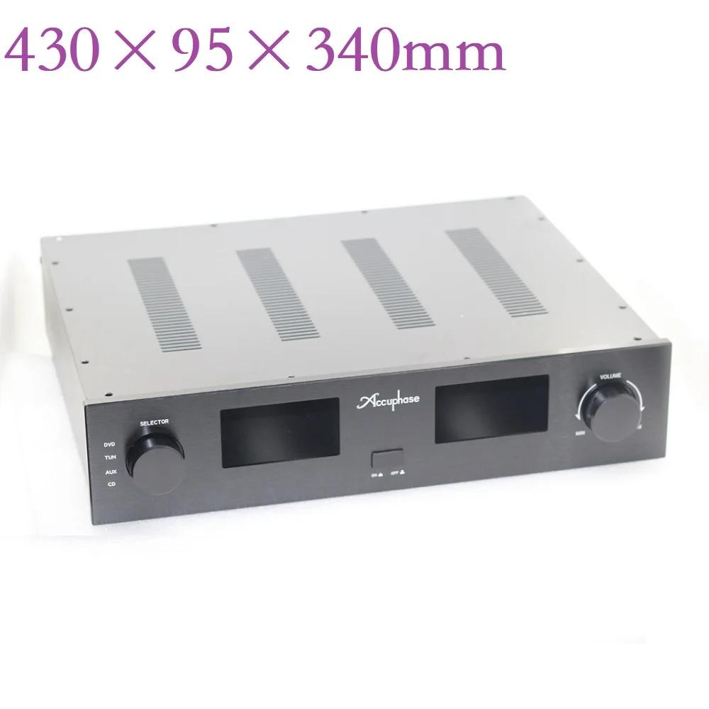 W430 H95 D340 Hifi Audio Home Amplifier Housing Headphone Amp Shell ...