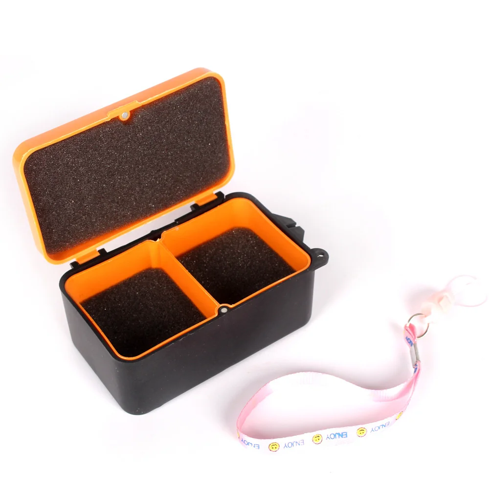Boîte de rangement d'appâts vivants de pêche en plastique respirant à ...