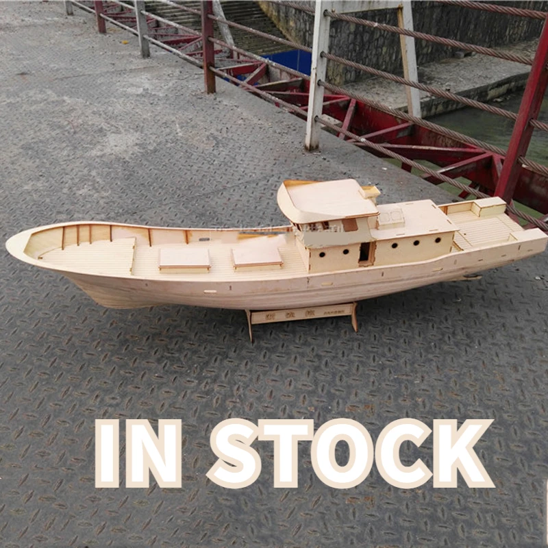 1-30-110cm-Trawler-Model-Wooden-RC-Boat-Model-Kit-DIY-Hand-assembled ...