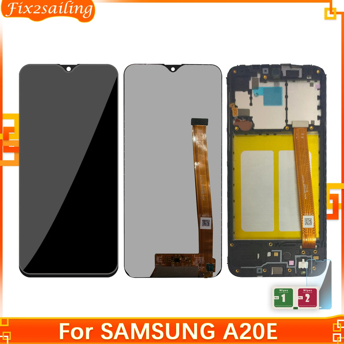 삼성 갤럭시 A20e A202 A202F A202DS LCD 디스플레이 터치 스크린 디지타이저 어셈블리 LCD 삼성 A20e ...