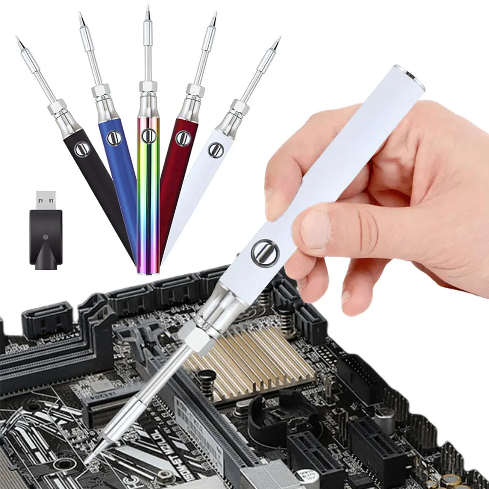 510-Thread-Mini-Soldering-Iron-Kit-3-Gear-Adjustable-Voltage-350-650 ...