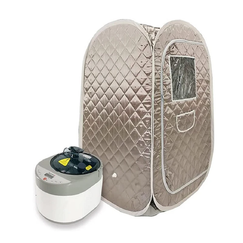 Portable Steam Sauna Set Foldable One Person SPA Tent with 4L Larger ...