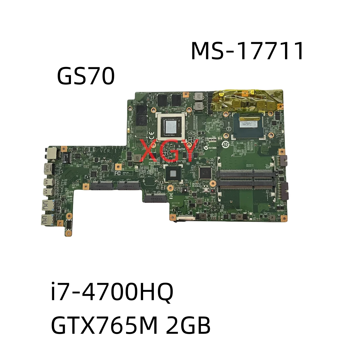 Orijinal-MSI-GS70-GS70-20D-laptop-i-in-Moederbord-MS-17711-MS-1771 ...