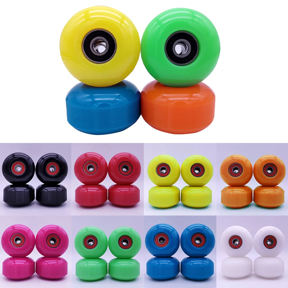 4-Buah-Roda-Skateboard-dengan-Bantalan-52X32Mm-95A-Roda-Skateboard ...