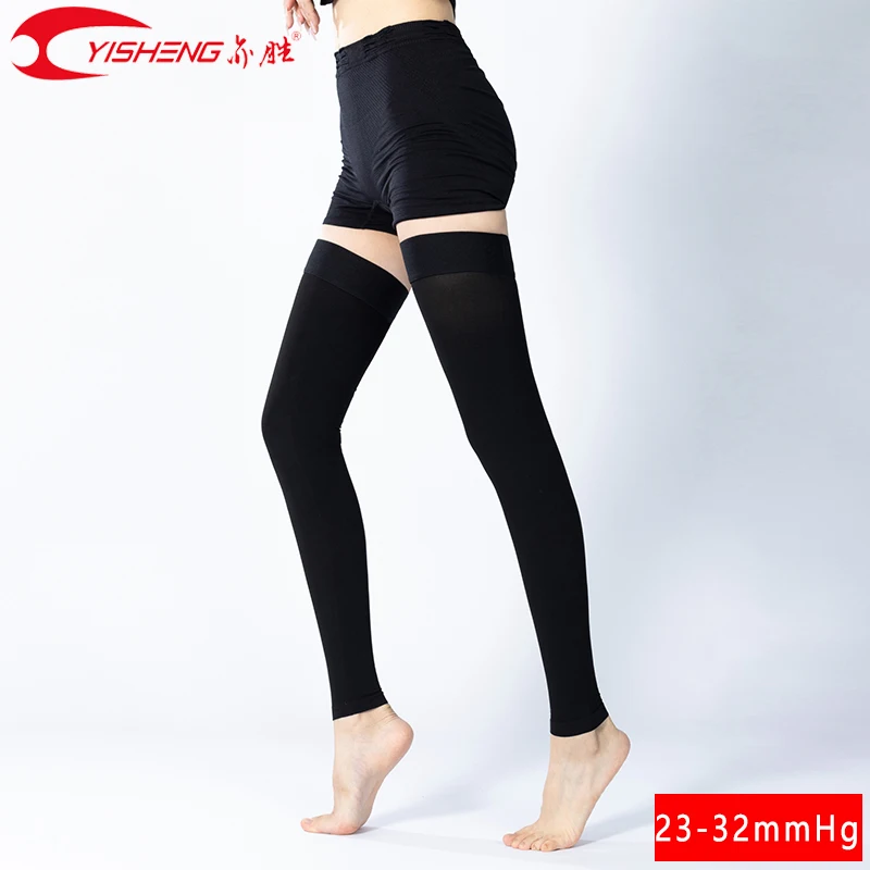 YISHENG-Knee-High-Medical-Compression-Stockings-Varicose-Veins-Stocking ...