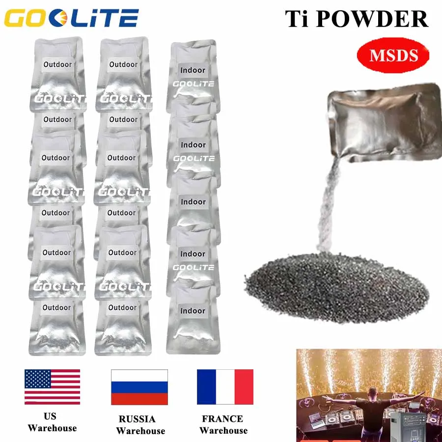 5-40 bags Ti Powder Cold Spark Machine Dust Cold Sparkular Machine ...