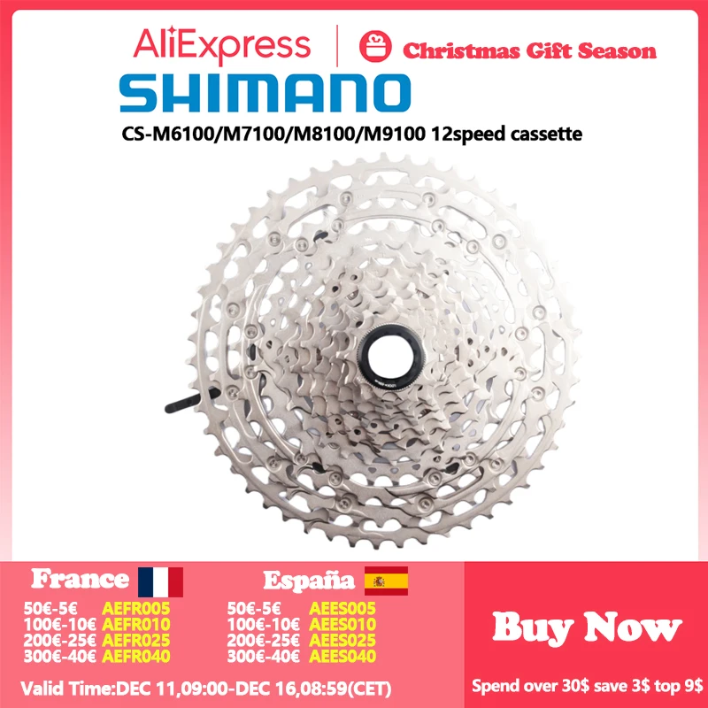 Shimano-SLX-DEORE-XT-XTR-M7100-M6100-M8100-M9100-Cassette-12s-MICRO ...