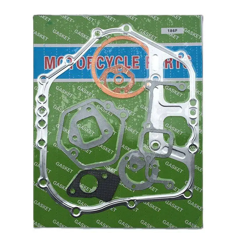 FULL GASKET SET FOR CHINESE 186F 9HP 4 STROKE DIESEL FREE SHIPPING 5KW ...