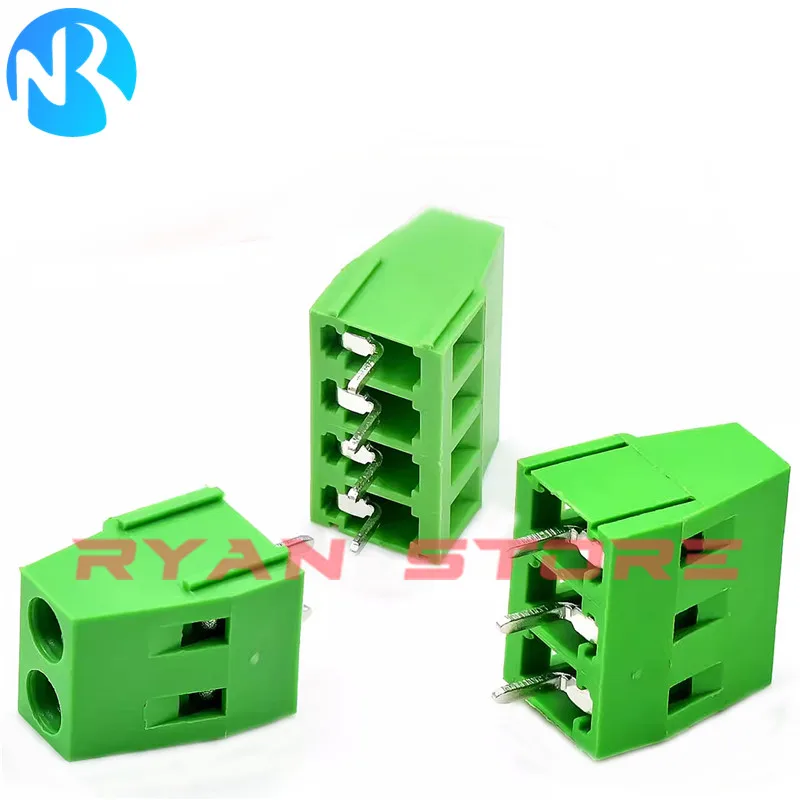 100pcs-KF128-MG128-2Pin-3pin-5-08MM-Spacing-Terminal-Block-Splice-Screw ...