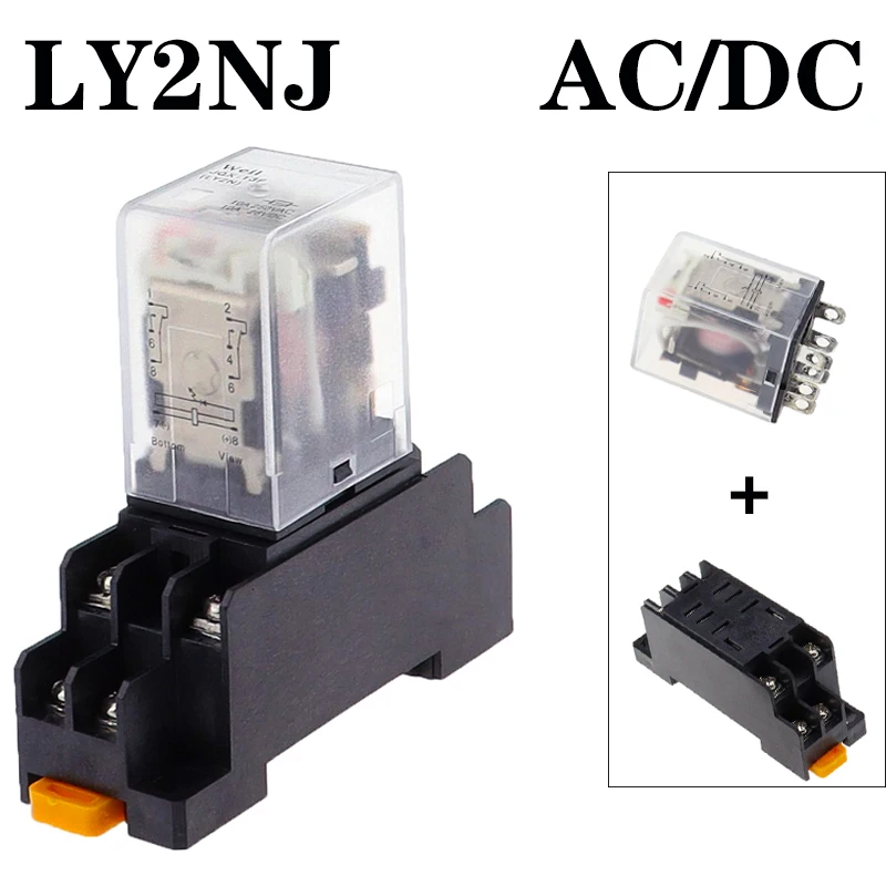 1Set-High-quality-12V-24V-DC-110V-220V-AC-Coil-Power-Relay-LY2NJ-DPDT-8-Pin.jpg