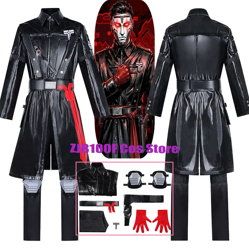 Warden Cosplay Game Delta Force Costume Arknights The Warden Black ...