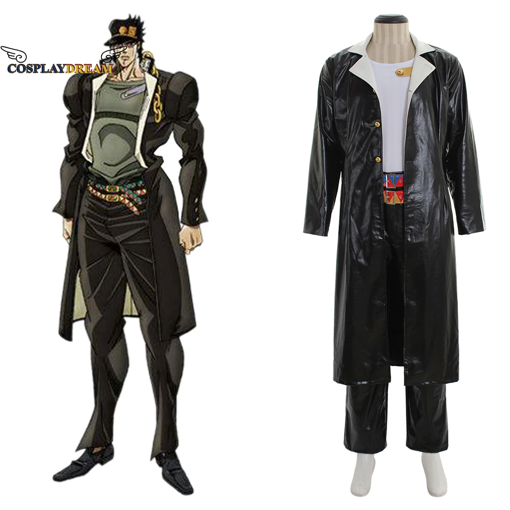JOJO JoJo's Bizarre Adventure disfraz de Kujo Jotaro, uniforme de ...