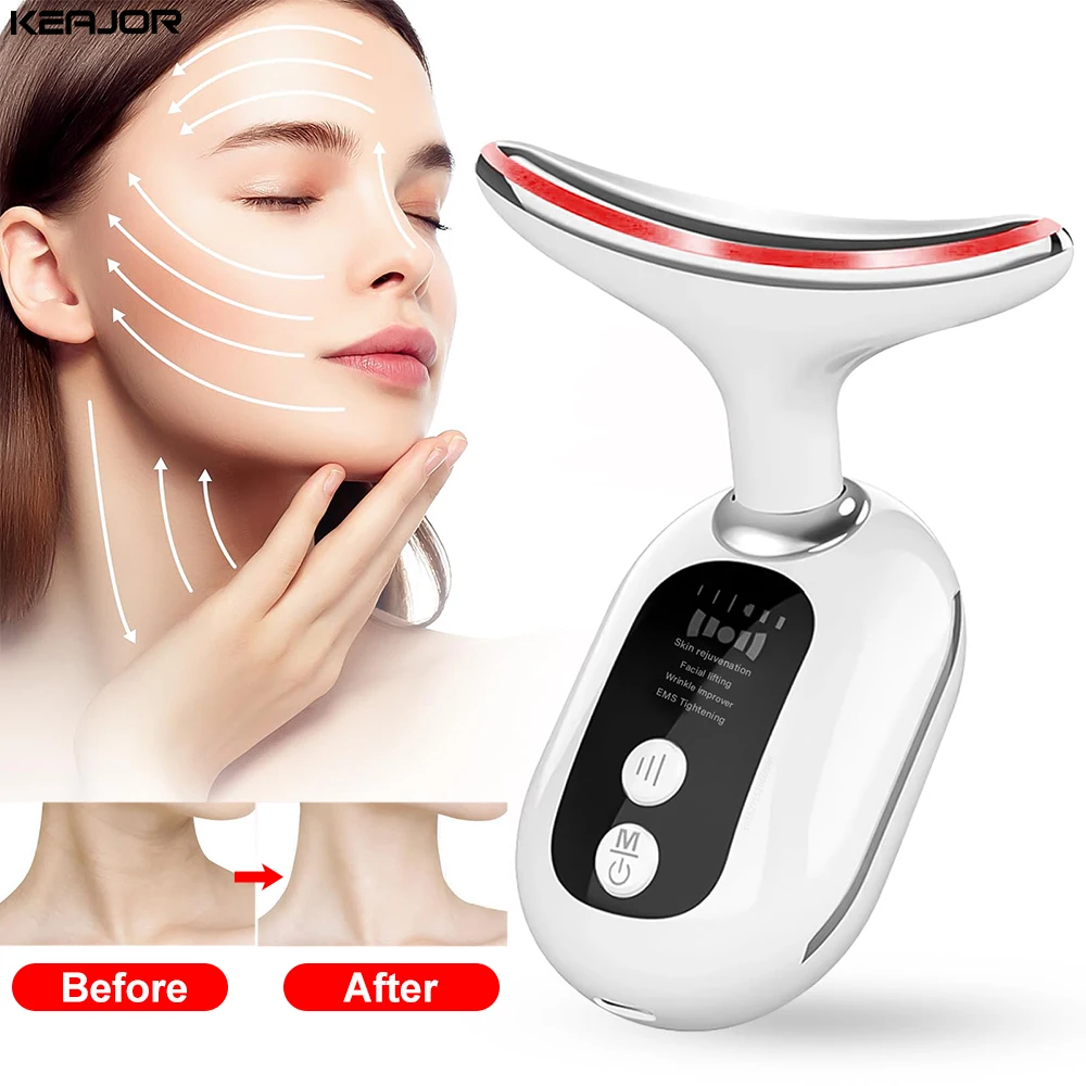 Neck-Massage-Microcurrent-EMS-Face-Lifting-Device-For-Wrinkles-Double ...