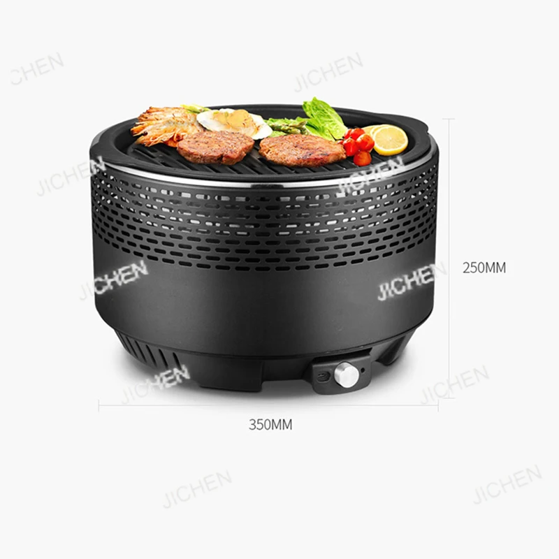 Home BBQ Portable Outdoor Charcoal Hot Pot Korean BBQ Artifact Indoor ...