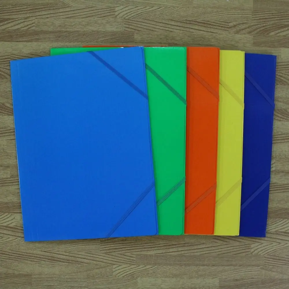 High Quality Plastic A4 File Folder Elastic Strap Design Expandable ...