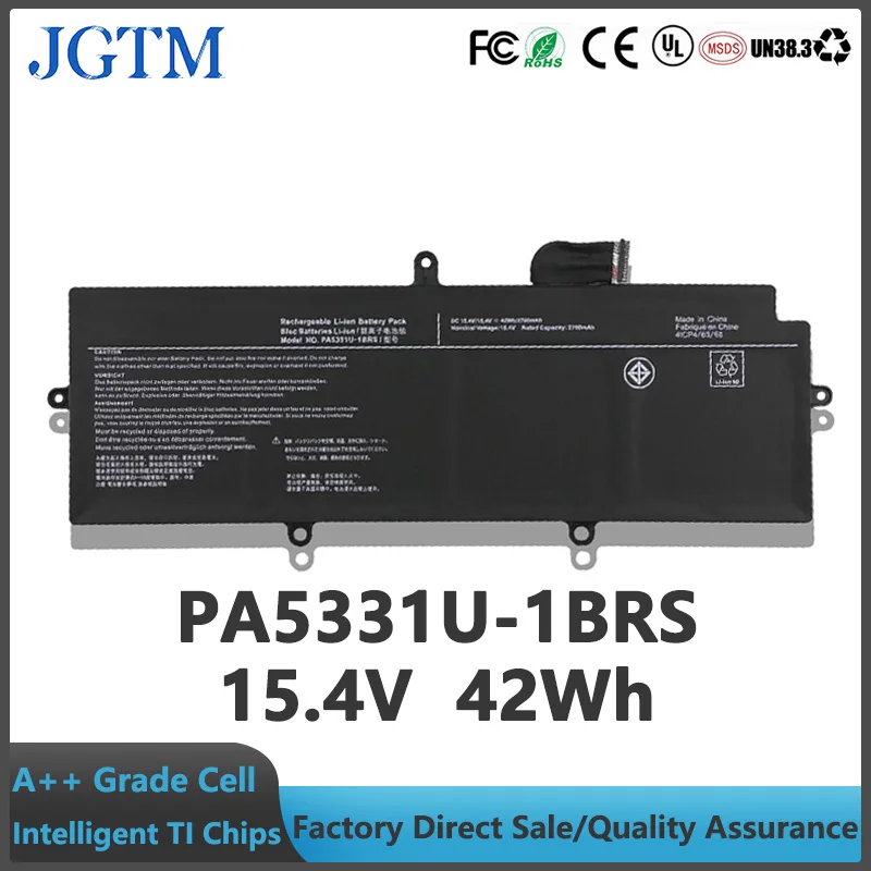 PA5331U-1BRS 15.4V 42Wh Laptop Battery Replacement for Toshiba Dynabook ...