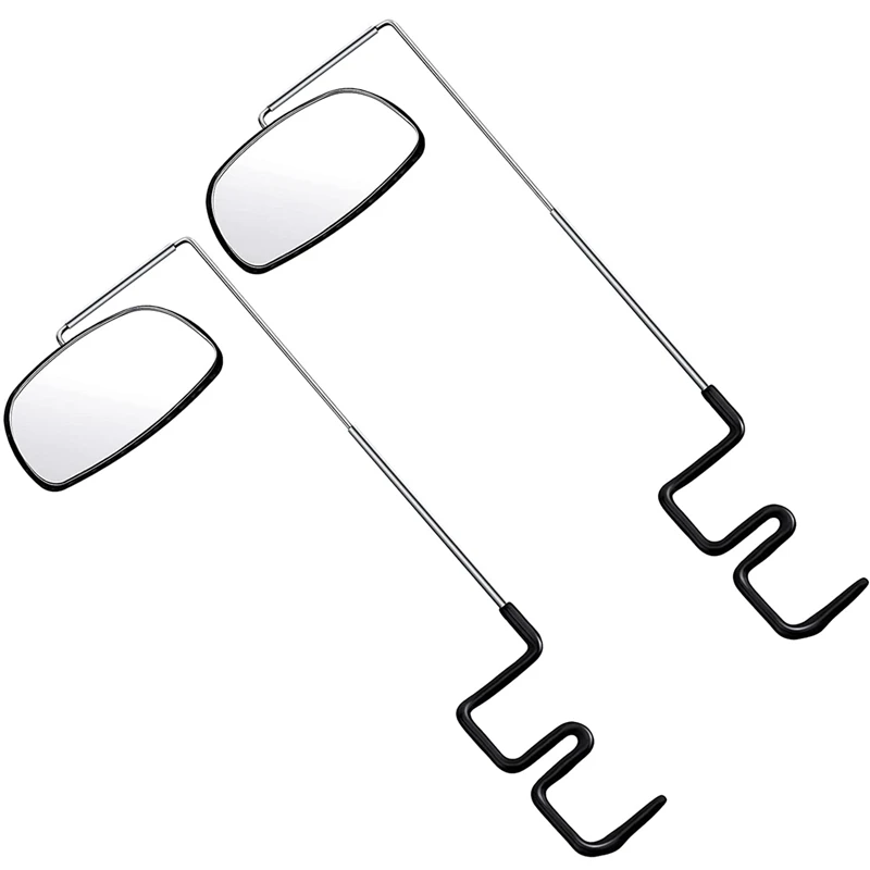 2Pcs-Bike-Mirror-360-Adjustable-Wide-Angle-Bicycle-Rear-View-Flat ...