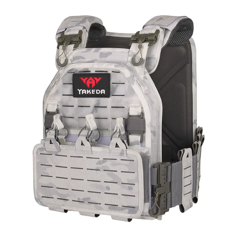 Snow-Camo-Tactical-Vest-for-Men-Military-1000D-Nylon-Quick-Release ...