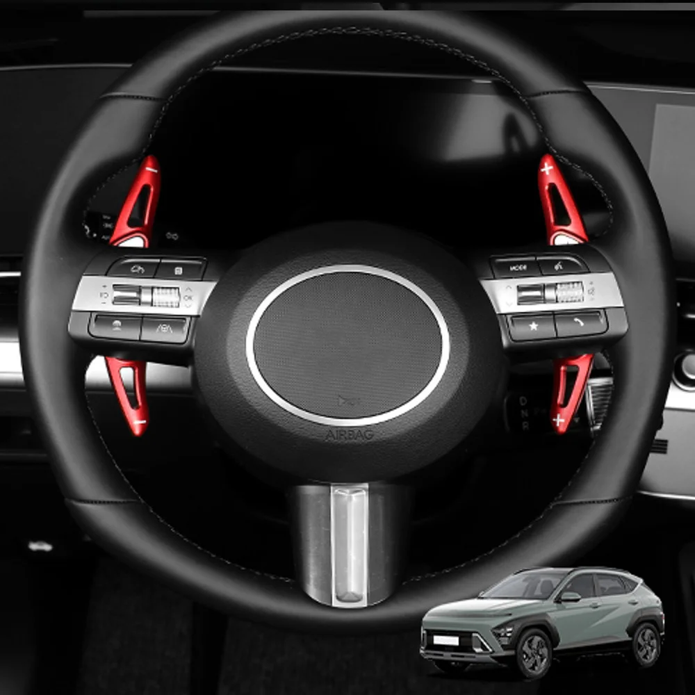 For-Hyundai-Kona-2024-Shift-Paddles-steering-wheel-Aluminum-Alloy ...