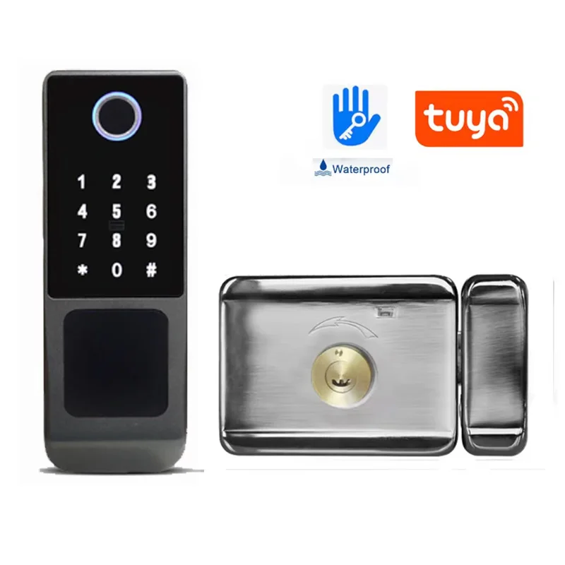 Tuya-Fingerprint-Door-Lock-Waterproof-Outdoor-Gate-Bluetooth-TT-Lock ...