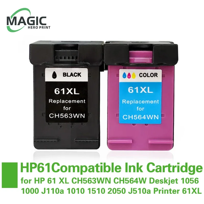 NEW-For-HP61Compatible-Ink-Cartridge-for-HP-61-XL-CH563WN-CH564W ...