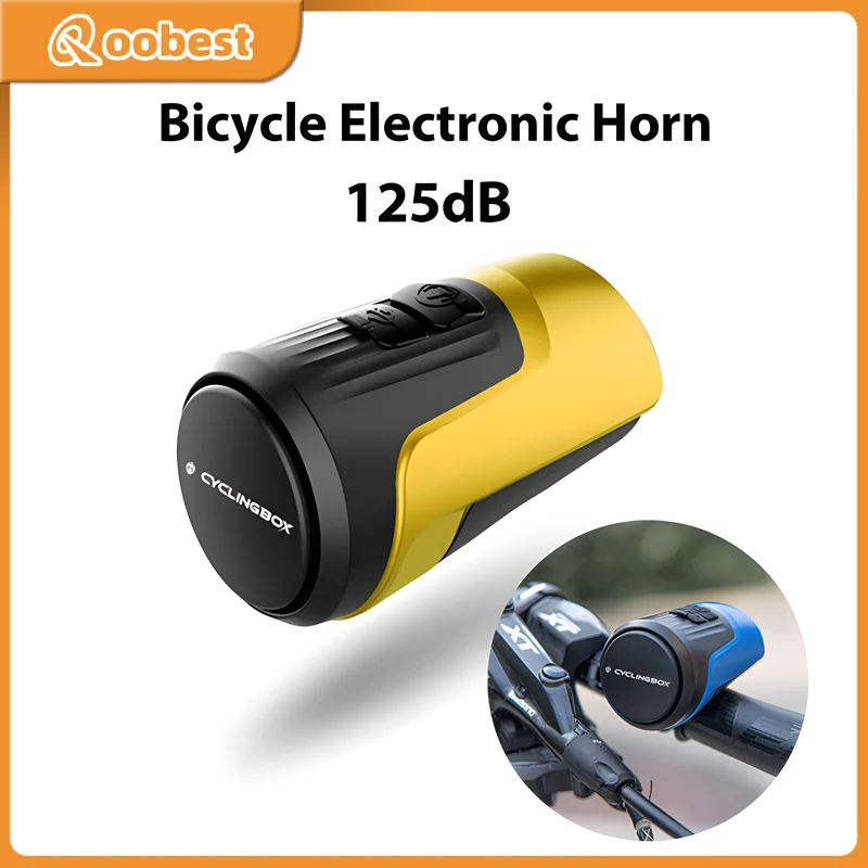 자전거 벨 산악 자전거 경보 경적, USB 충전 도난 방지 자전거 경보, 125dB 스쿠터 경적, 라이딩 용품, 자전거 액세서리| | - AliExpress
