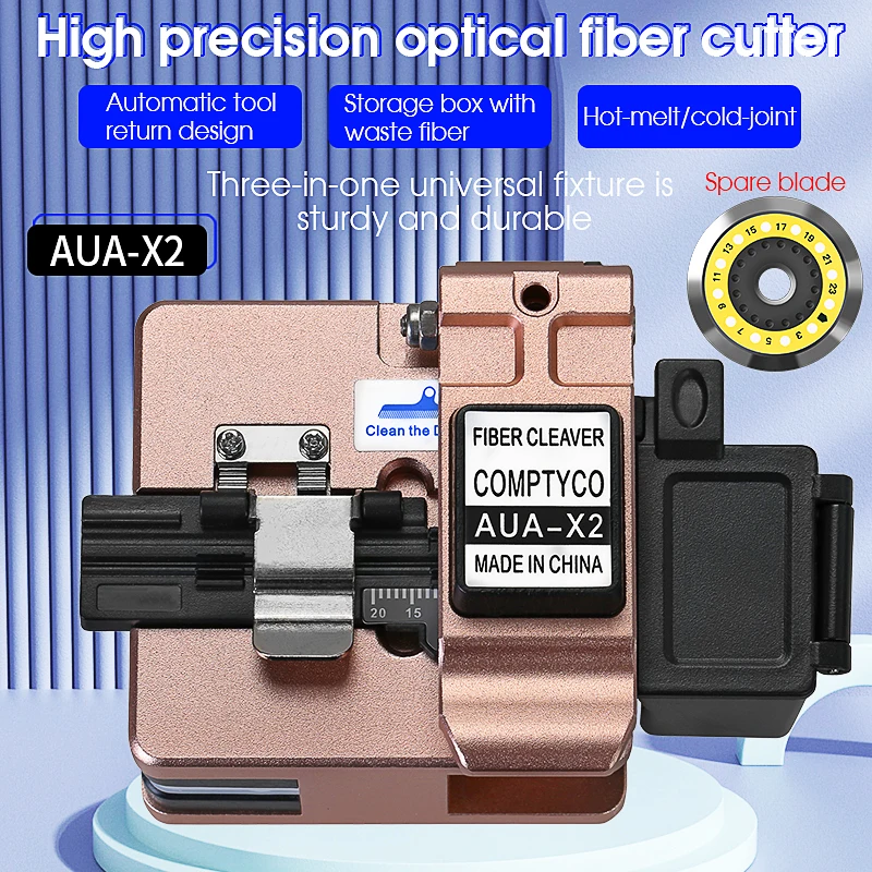 COMPTYCO-FTTH-cutting-tool-AUA-X2-Optical-Fiber-Cleaver-Cable-Cutting ...