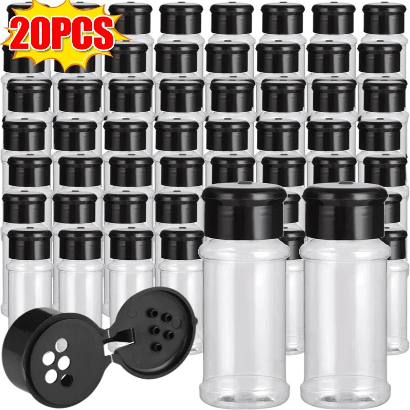 Portable-Spices-Seasoning-Shaker-Bottles-Sugar-Salt-Pepper-Jars-BBQ ...