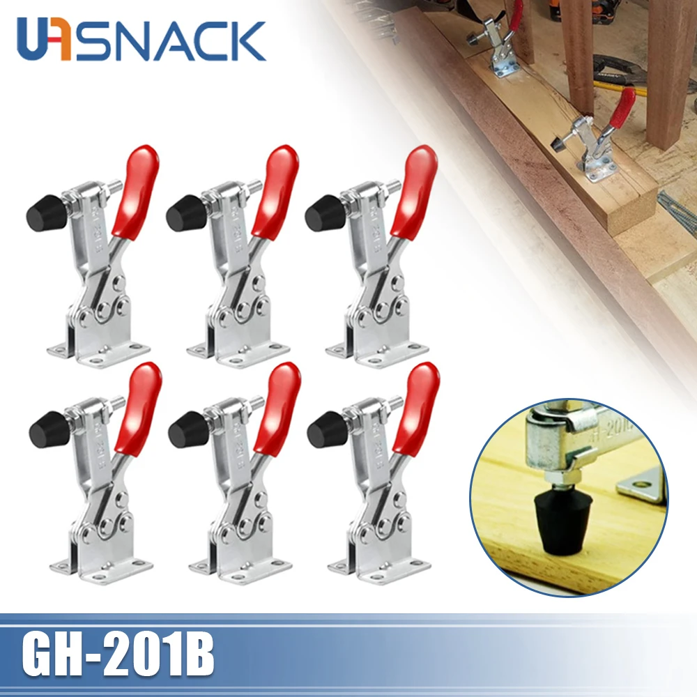 Toggle Clamps GH 201B Woodworking Heavy Duty Quick Release Clamp Latch ...