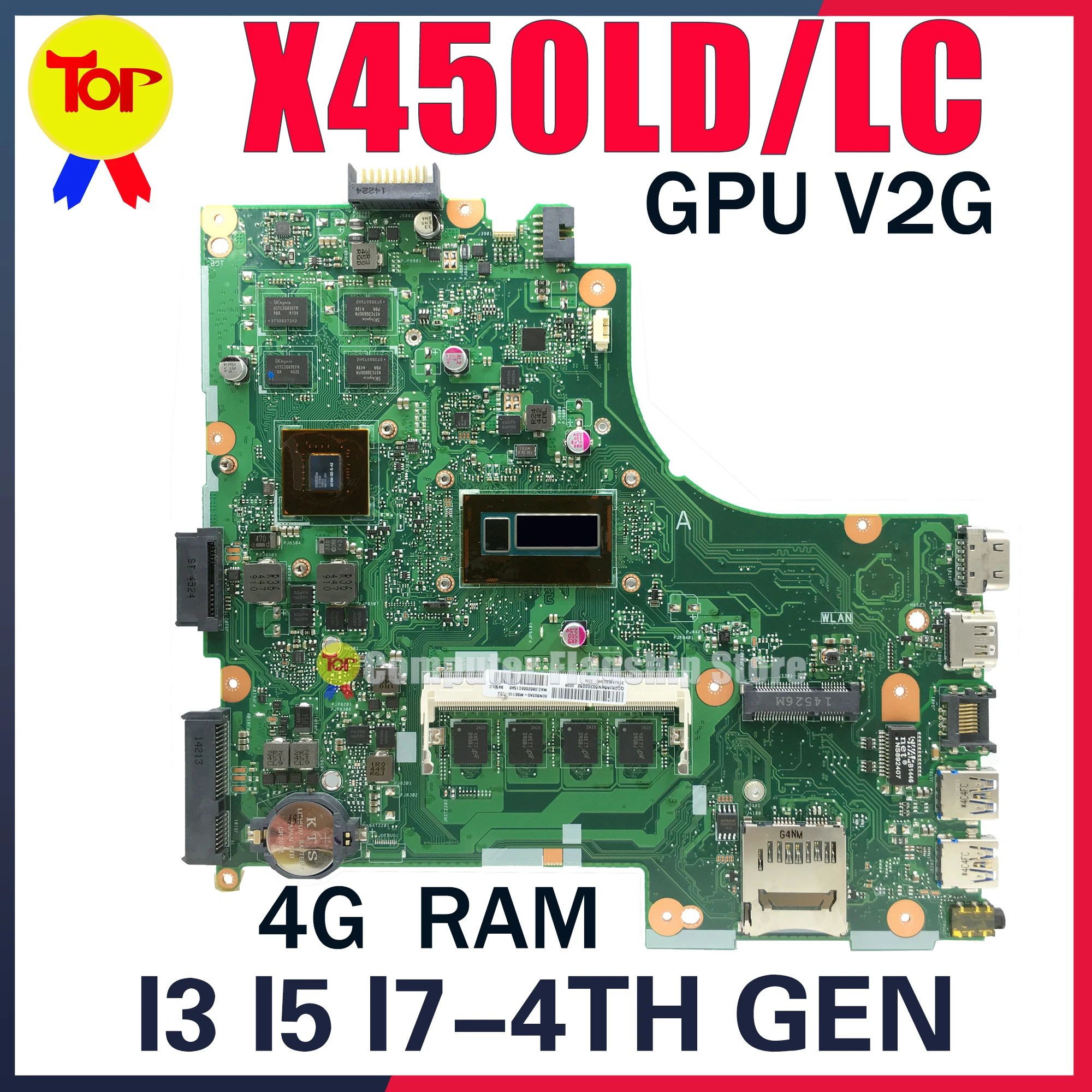 X450LD-Laptop-Motherboard-For-ASUS-X450LC-X450L-A450L-K450L-X450LN ...
