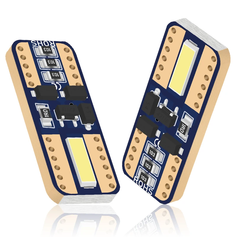 2pcs-W5W-5W5-T10-LED-Light-Canbus-Clearance-lights-Car-signal-lights ...