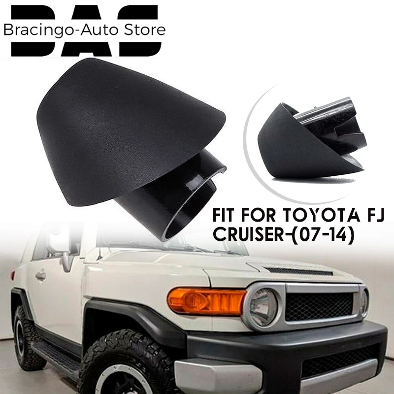 Fit For Toyota FJ Cruiser 2007 2014 Black Antenna Bezel Rubber Mounted ...