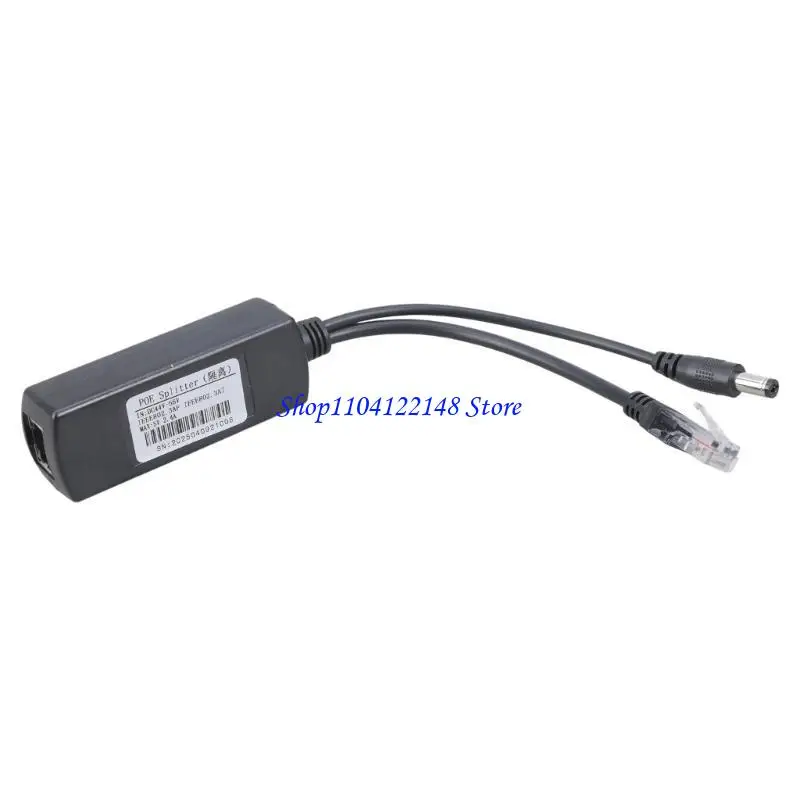 P9FA 48V Input To 5V Output POE Splitter POE Injector USB Type C 5.5x2 ...