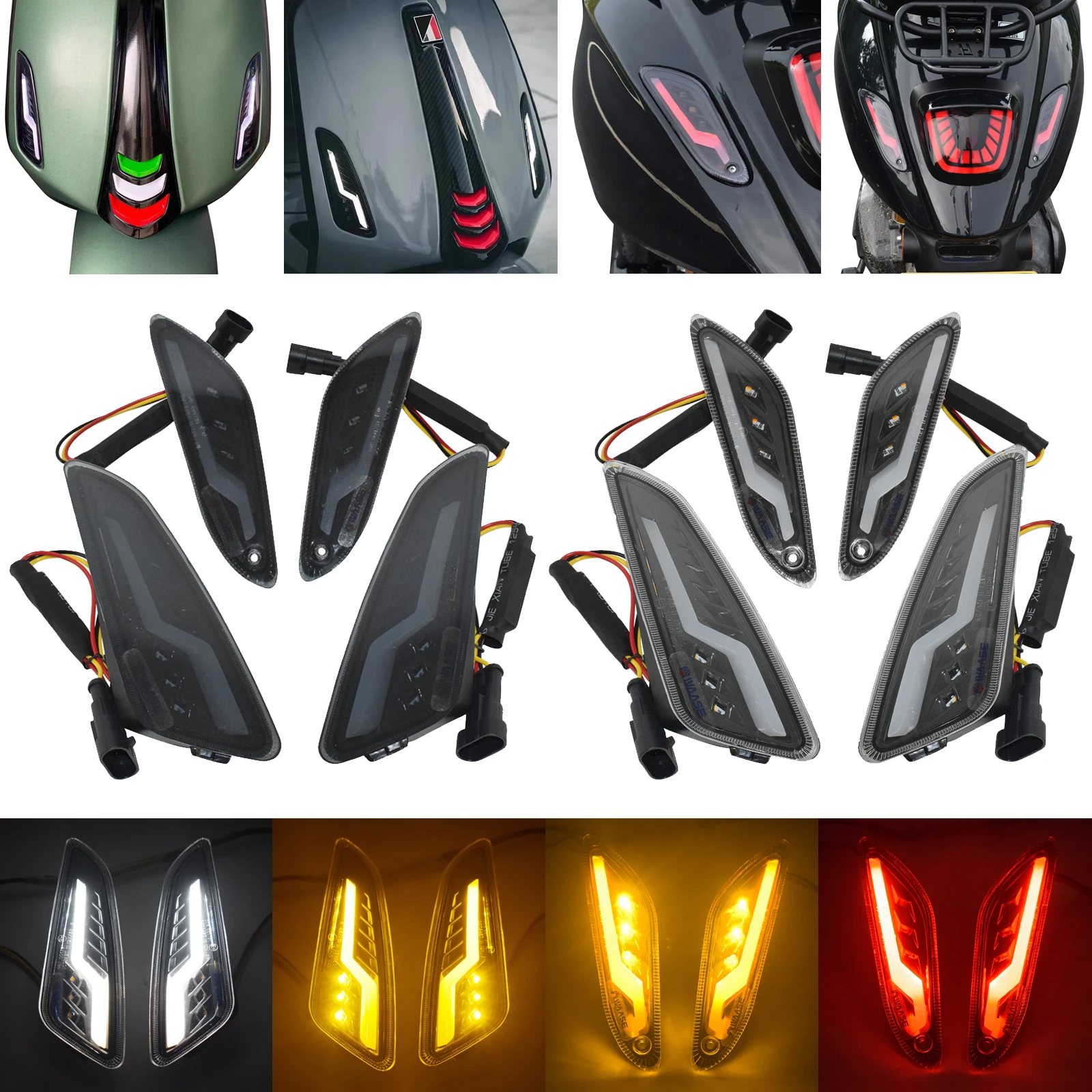 TAORIDER-MOTO-LED-Front-Rear-Turn-Signal-Indicator-Daytime-Running ...