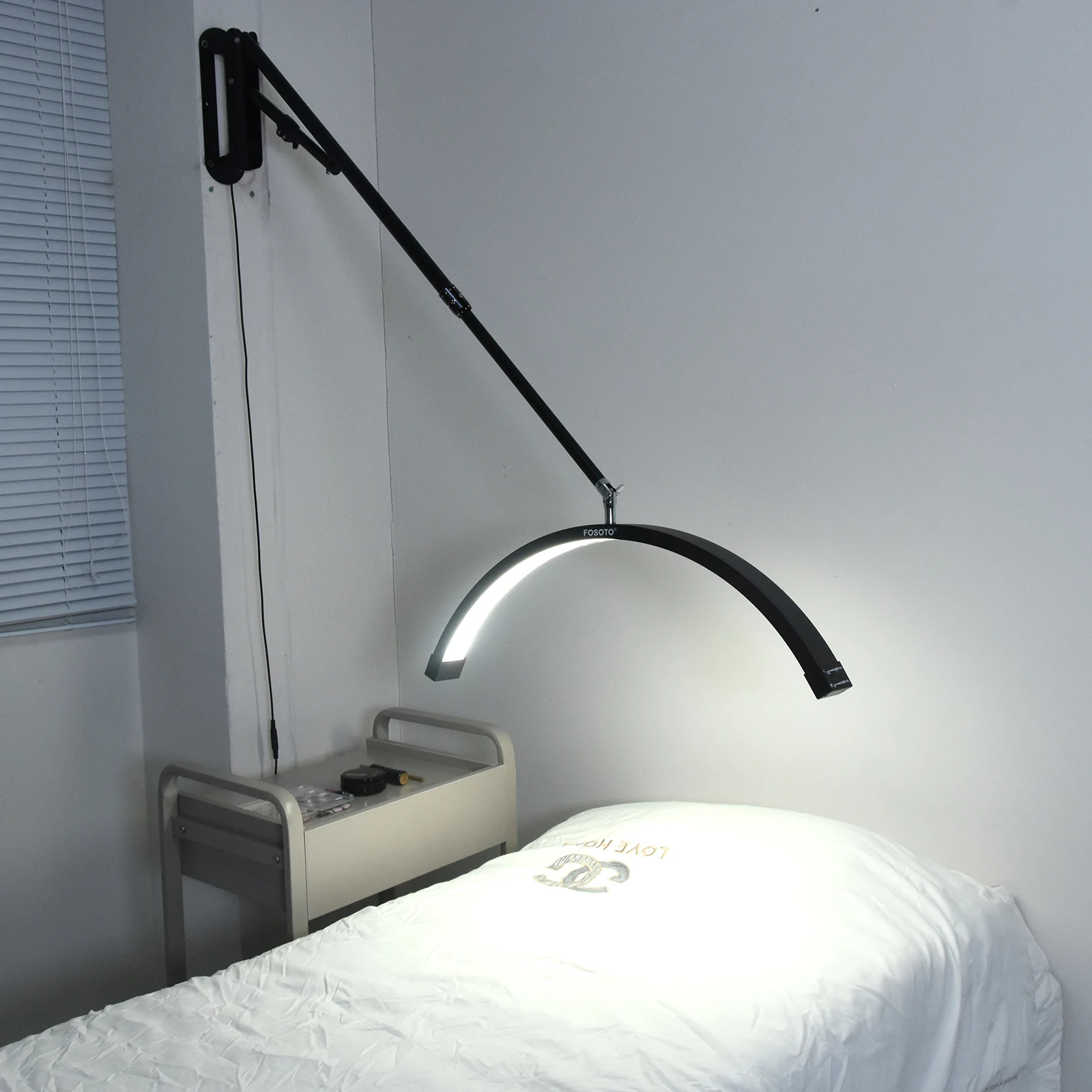 Fusitu FT-Y18 Adjustable Wall Mounted half moon light Fill Light Stand ...
