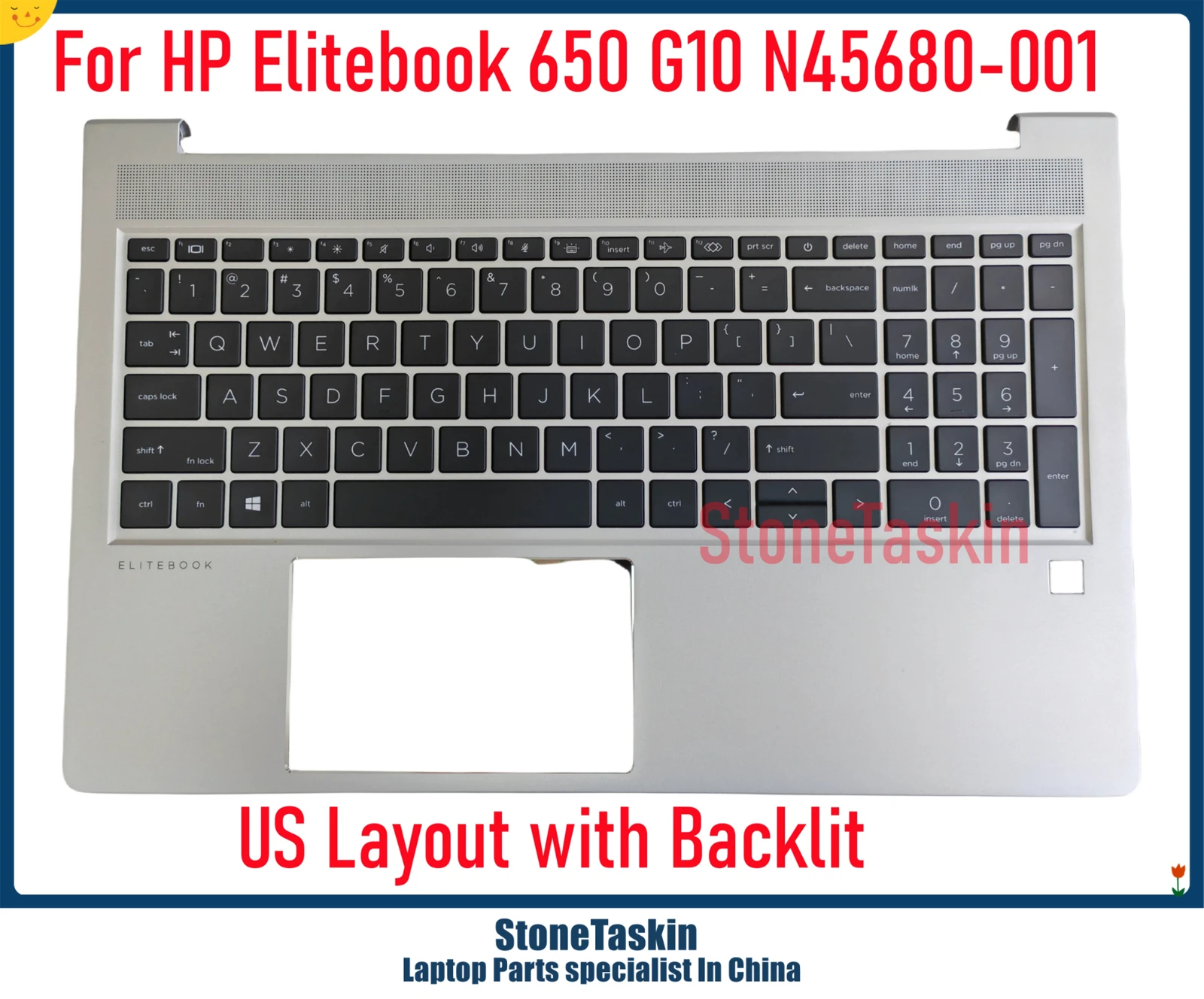 StoneTaskin-Original-New-For-HP-Elitebook-650-G10-Laptop-Keyboard ...