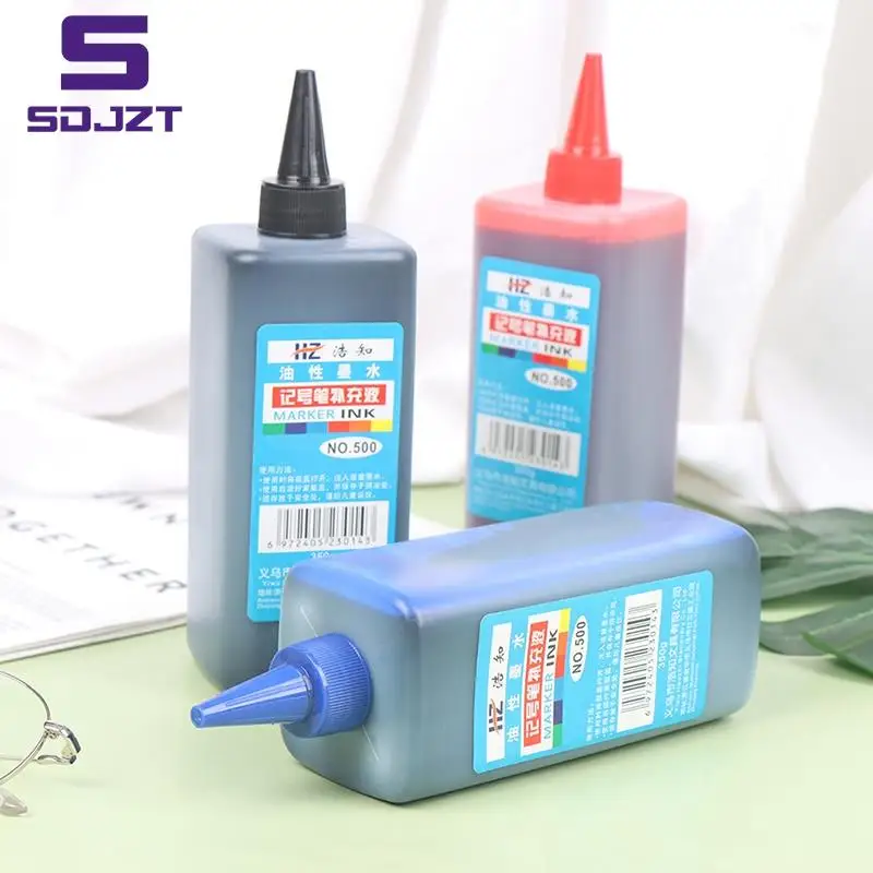 500ml Permanent Dry Graffiti Oil Marking Pen Ink For Marker Pen To Add ...