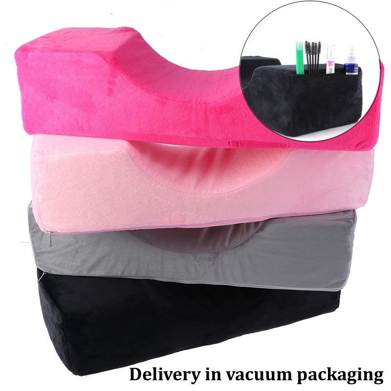 Lash-Pillow-Neck-Support-Eyelash-Soft-Pillow-Grafting-Eyelashes-Memory ...