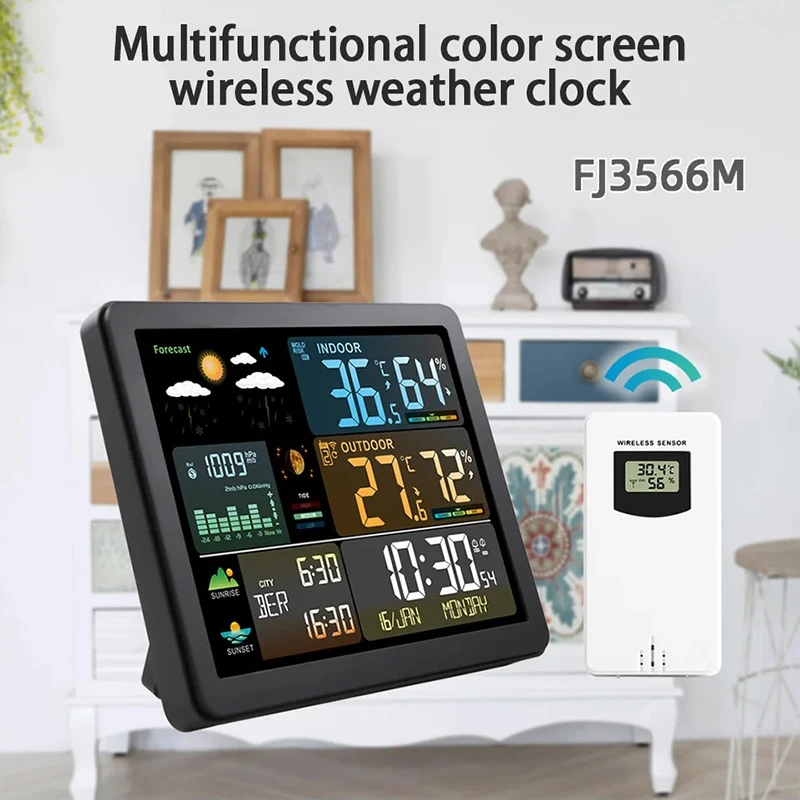 Large-Wireless-Weather-Station-Digital-Alarm-Clock-with-Outdoor ...