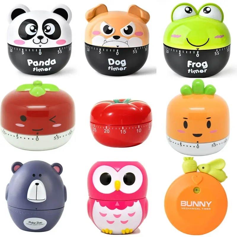 Creative-Cartoon-Kitchen-Cooking-Reminder-Animal-Shape-60-Minute-Timer ...