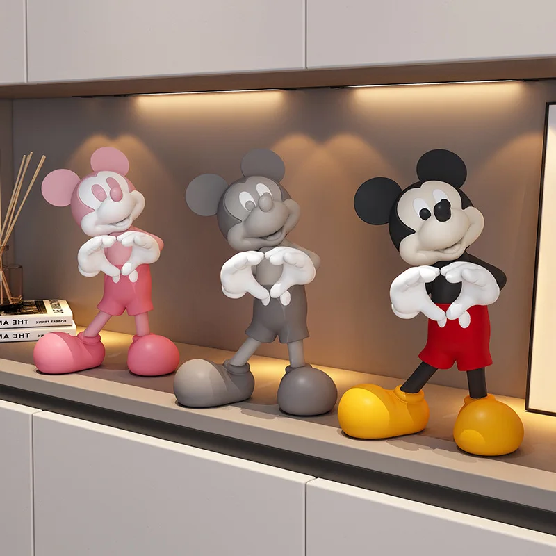 Disney Mickey Mouse Statue Fashion Brand Welcome Posture Mickey ...