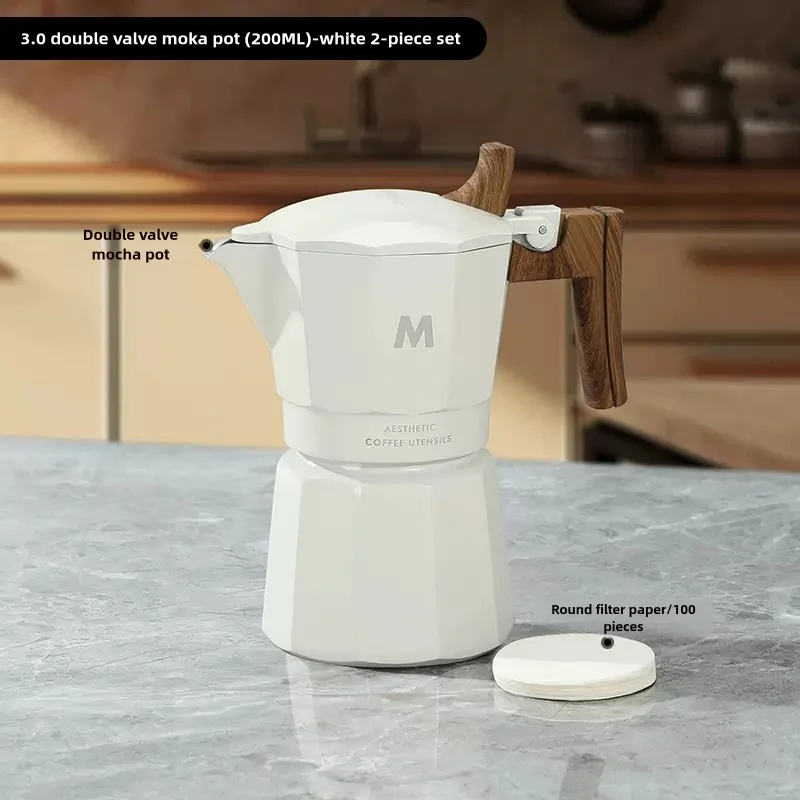 Alum-nio-Double-Valves-Espresso-Maker-Moka-cafeteira-italiana-pote-de ...